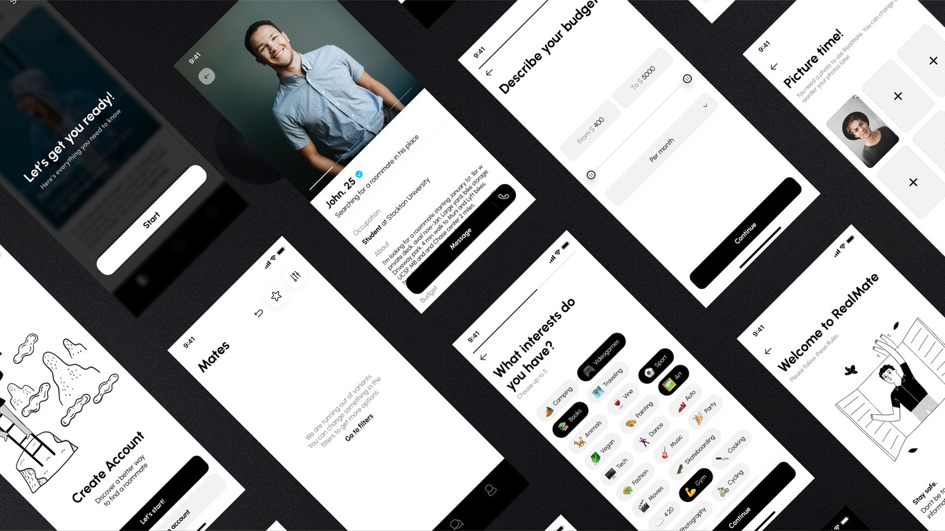 A “Tinder” for finding your perfect roommate match - effectivesoft.design